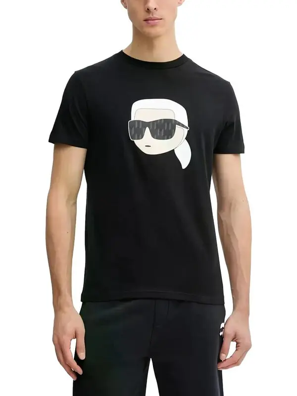Karl Lagerfeld Graphic T-shirt - Black