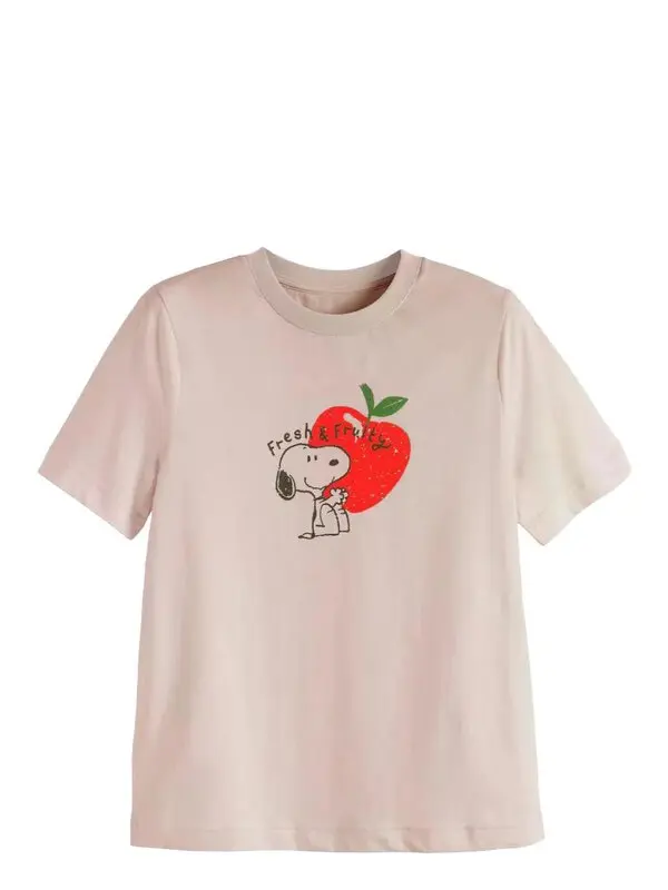 Chinti & Parker Graphic Print T-shirt - Pink