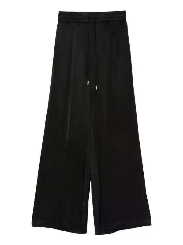 ERMANNO FIRENZE Drawstring Trousers - Black