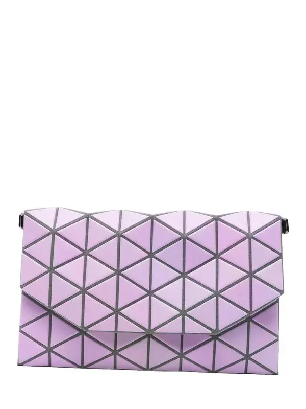 Issey Miyake Tonneau Geometric Cross Body Bag - Purple