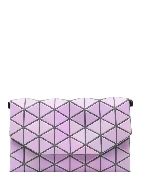 Issey Miyake Tonneau Geometric Cross Body Bag - Purple