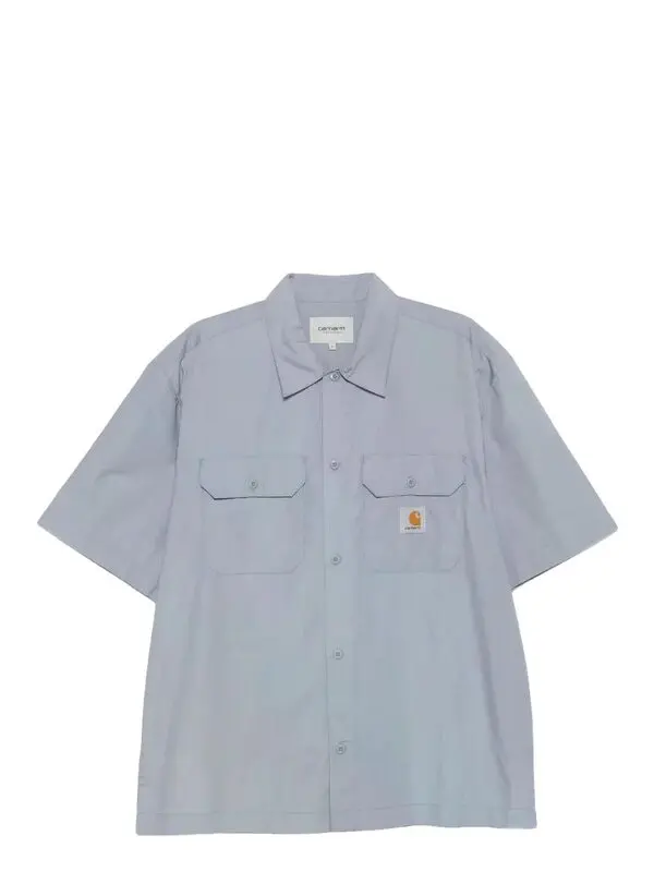 Carhartt Work In Progress Craft Chest-pocket Shirt - Grey