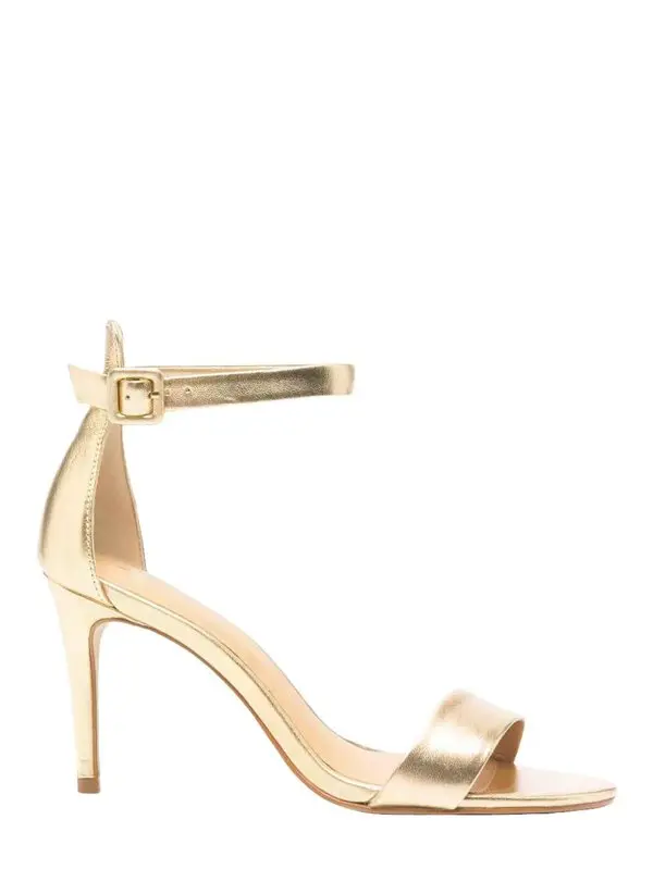 ANDREA CARRANO Buckle-strap Sandals - Gold