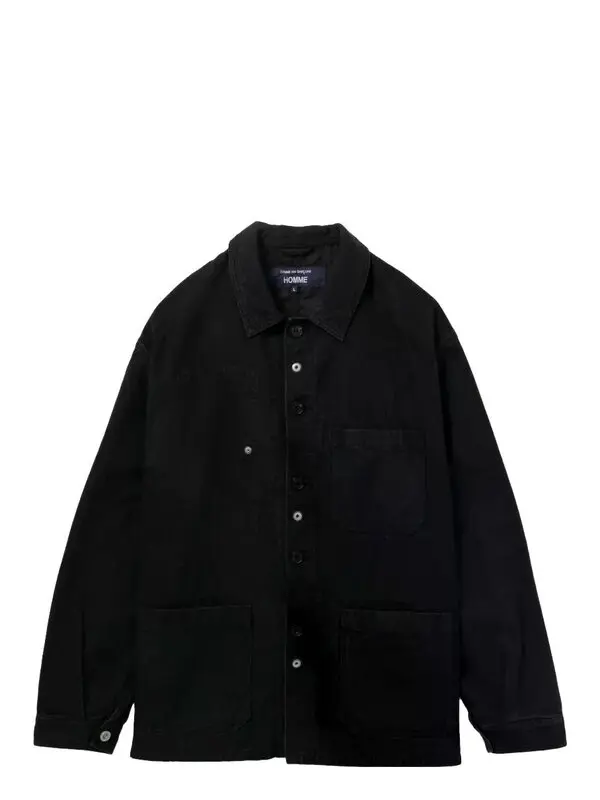 Comme Des Garçons Washed Jacket - Black