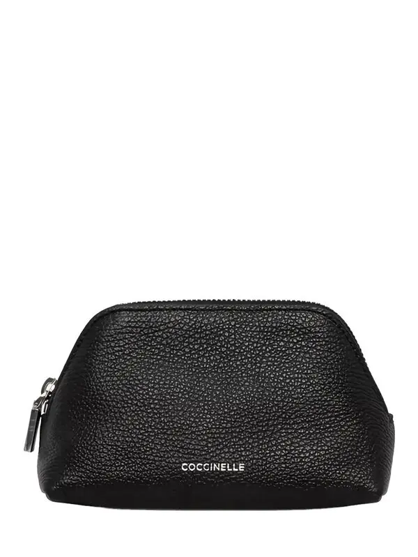 COCCINELLE Small Helga Make-up Bag - Black