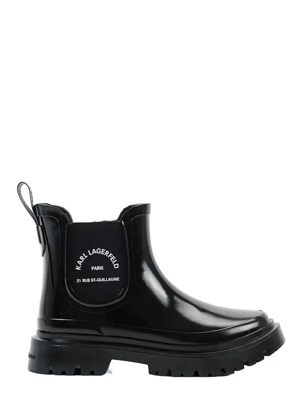 Karl Lagerfeld K/torrent Rain Boots - Black