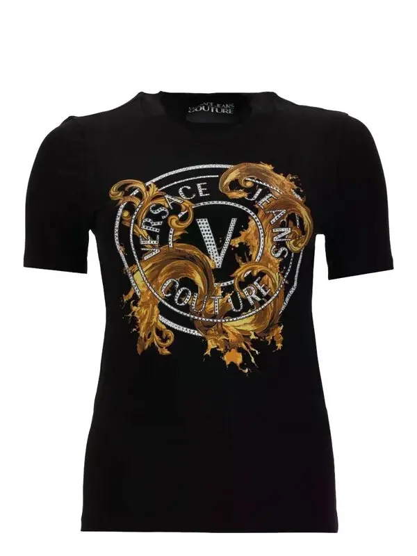 Versace Printed T-shirt - Black