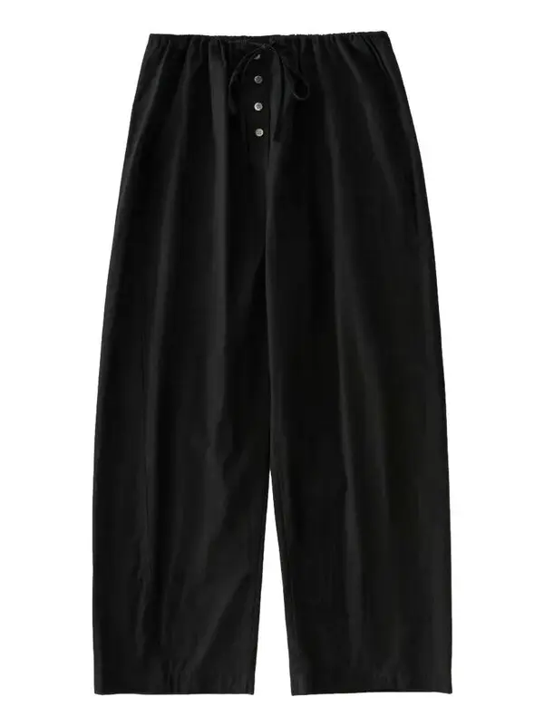 Studio Nicholson Tie-waist Trousers - Black