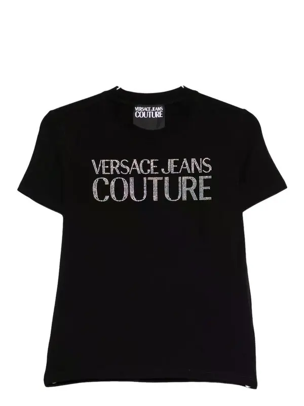Versace Logo T-shirt - Black