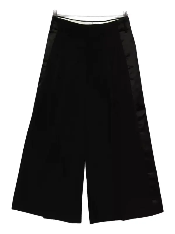 Comme Des Garçons Belt-loops Trousers - Black