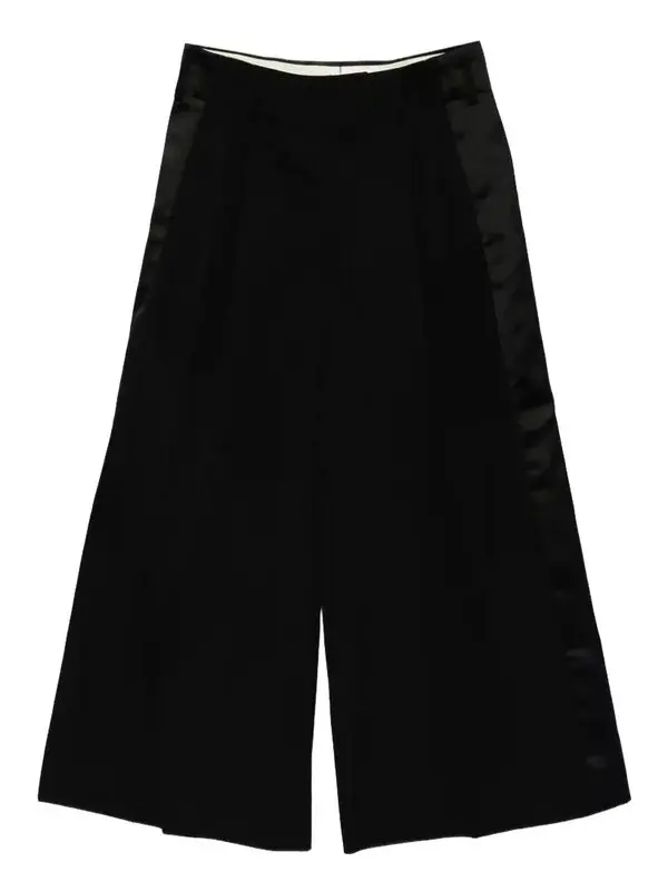 Comme Des Garçons Belt-loops Trousers - Black