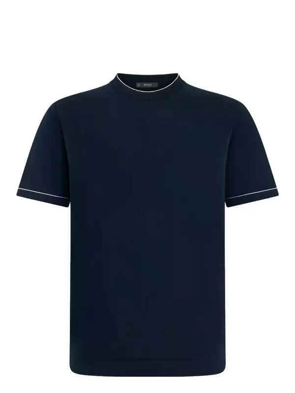 Boggi Milano Short-sleeves T-shirt - Blue