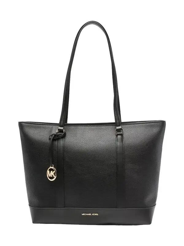 Michael Kors Andie Logo-charm Tote Bag - Black