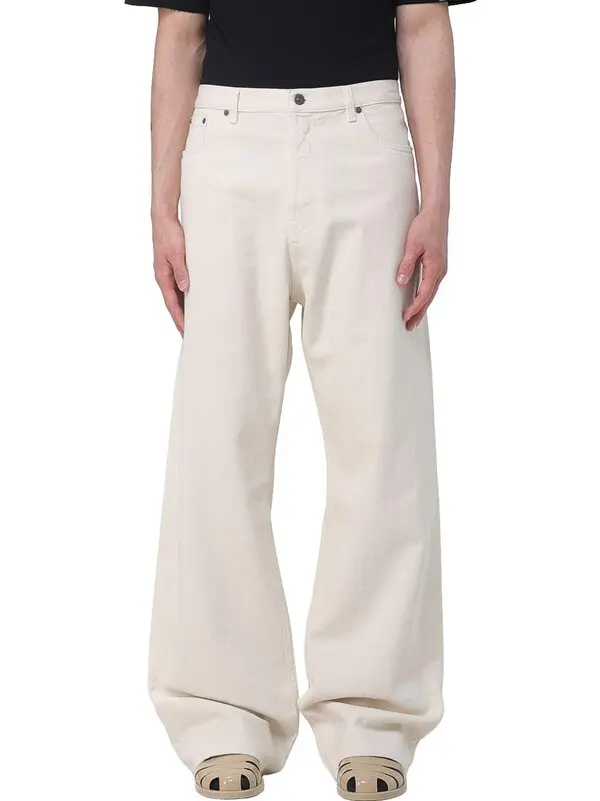 Valentino Garavani Wide Leg Jeans - Ivory