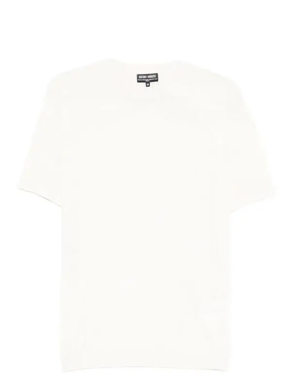 ANTONY MORATO Ribbed T-shirt - Neutrals