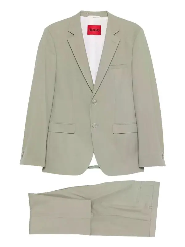 Hugo Buttoned Suit - Green