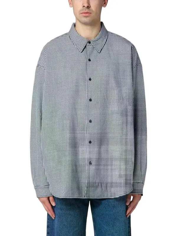 NEW AMSTERDAM SURF ASSOCIATION Checked Shirt - Black