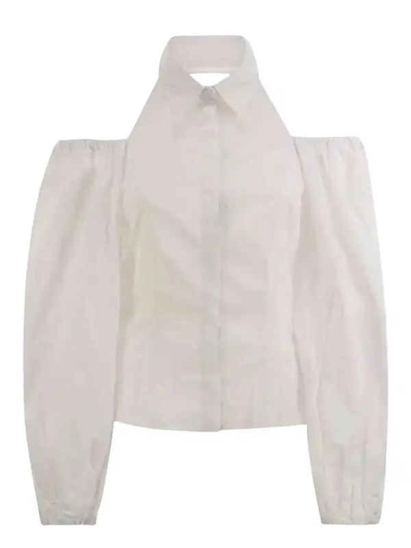 MVP WARDROBE Balloon-sleeve Shirt - White
