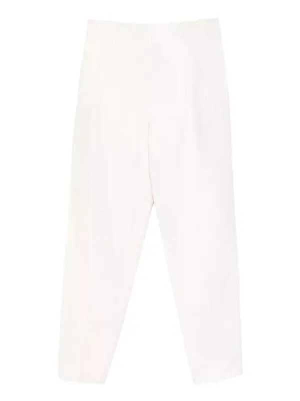 Brunello Cucinelli Pleated Trousers - White