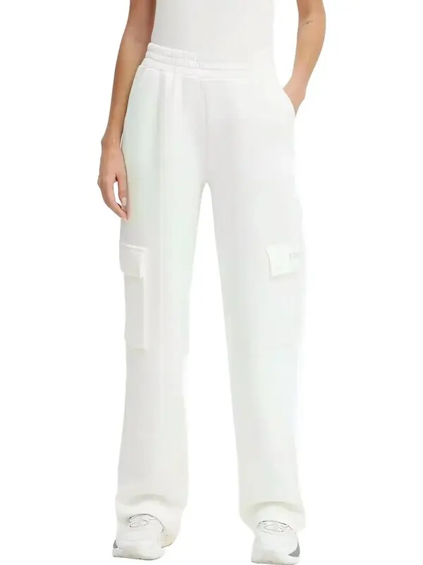 Guess Cargo Pocket Trousers - White