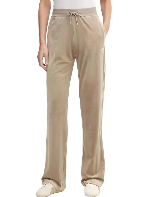 Guess Embellished Track Pants - Neutrals