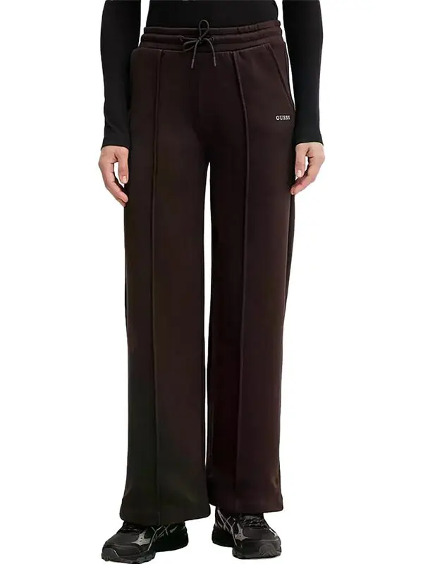 Guess Drawstring-waist Track Pants - Brown