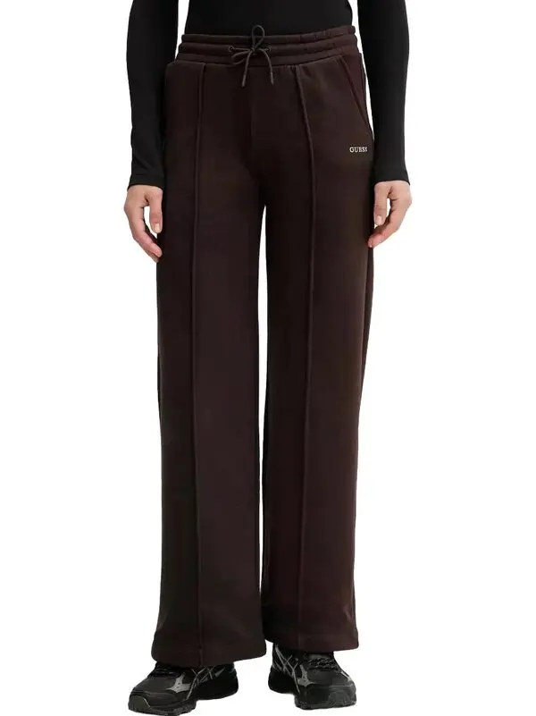 Guess Nat Drawstring Track Pants - Brown