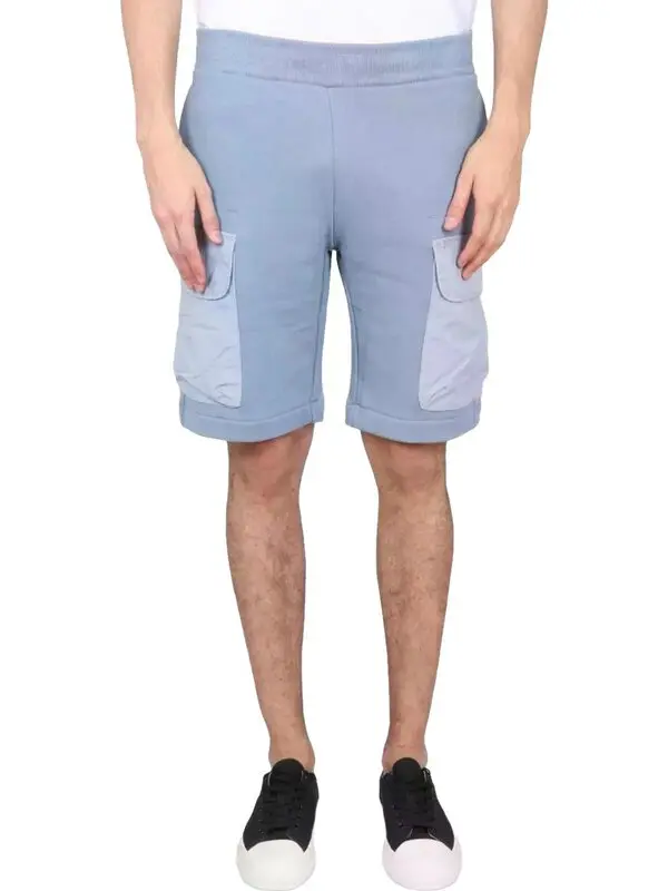 Paul Smith Cargo Bermuda Shorts - Blue