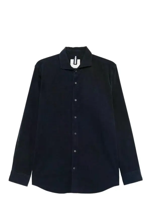 PROFUOMO Corduroy Shirt - Blue