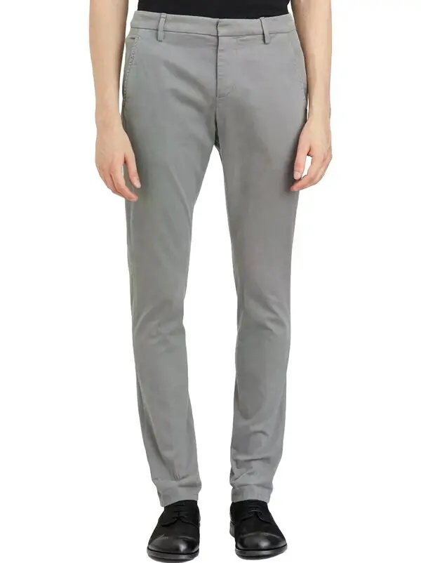 DONDUP Gaubert Cotton Trousers - Grey