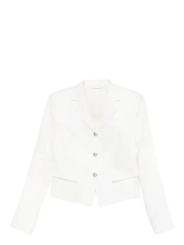 BOSS Button Jacket - White