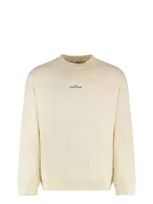 Stone Island Logo-print Sweatshirt - Neutrals