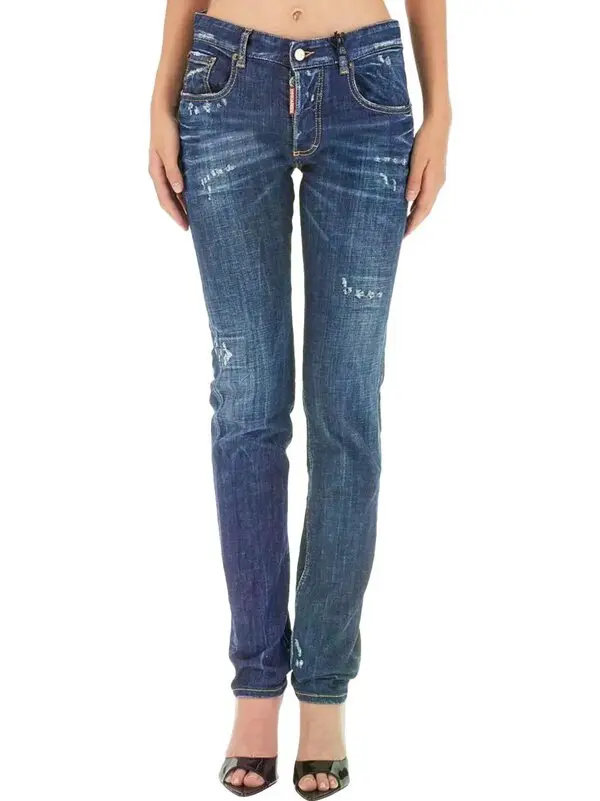 Dsquared2 Distressed Jeans - Blue