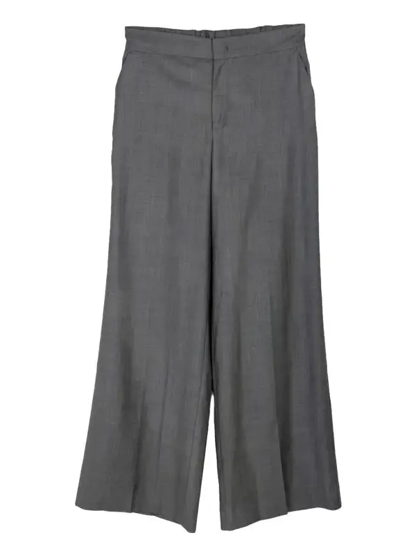 SA SU PHI Petra Wide-leg Trousers - Grey