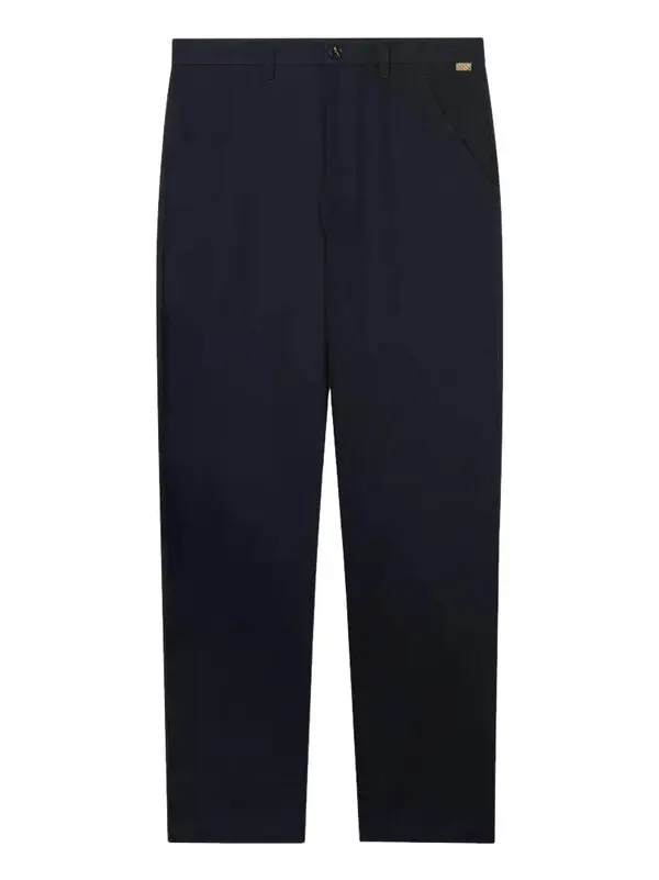 Burberry Cotton Twill Chinos - Blue
