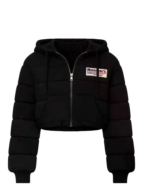Moncler Padded Hooded Jacket - Black