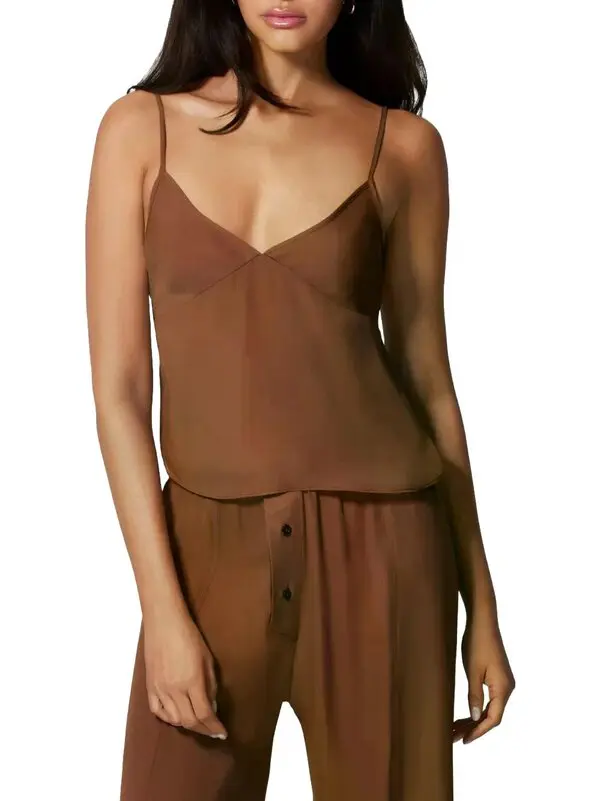 Kiki De Montparnasse La Plage Cami - Brown