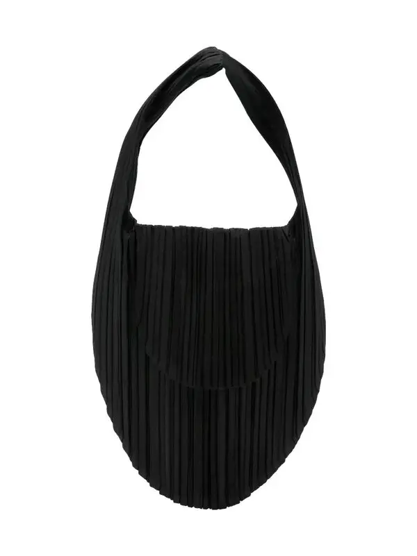 Issey Miyake Pleated Tote Bag - Black
