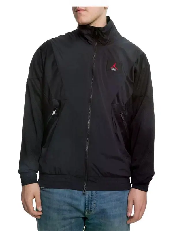 JORDAN Air Flight Warm-up Jacket - Black