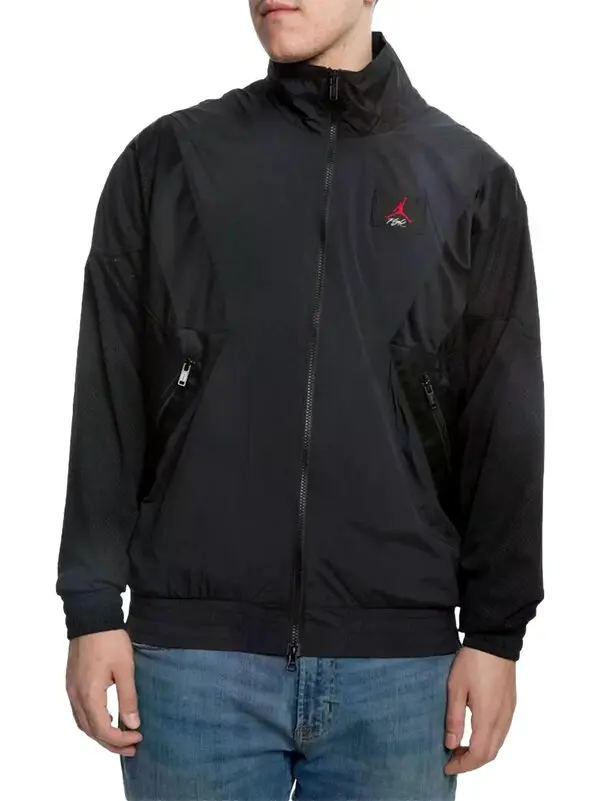 JORDAN Air Flight Warm-up Jacket - Black