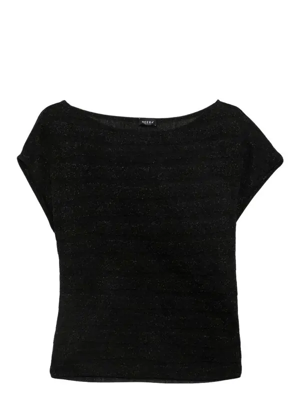 NEERA Knitted Top - Black