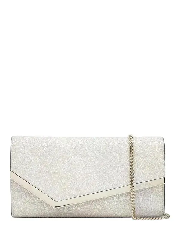 JIMMY CHOO Emmie Clutch - Silver