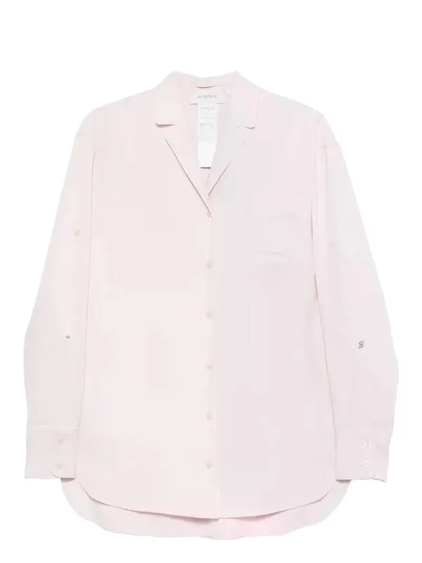 Sportmax Cocco Chest-pocket Buttoned Shirt - Pink