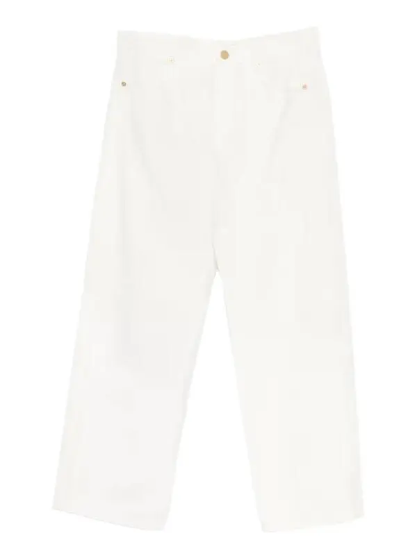Max Mara Onorata Straight Trousers - Neutrals