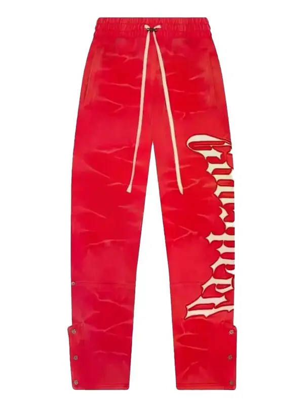 GODSPEED Logo Drawstring Trousers - Red