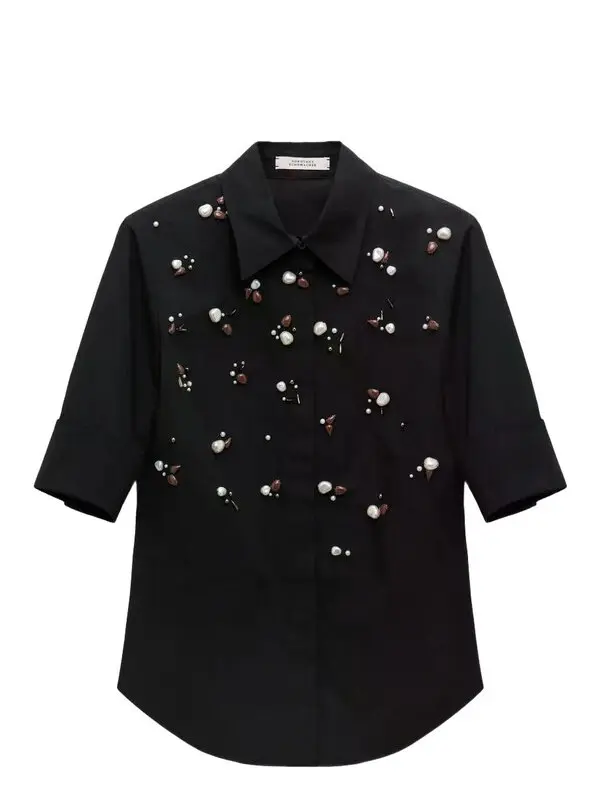 Dorothee Schumacher Embellished Button Down Shirt - Black
