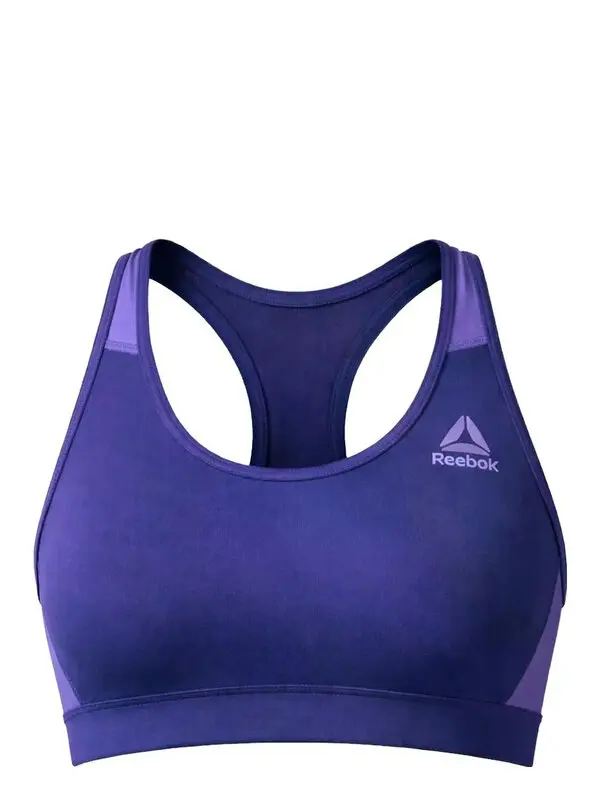 REEBOK Cutout Racer Bra Top - Purple