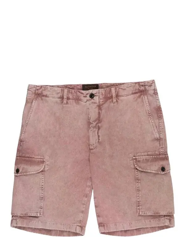 SLOWEAR Cargo Cotton Shorts - Pink