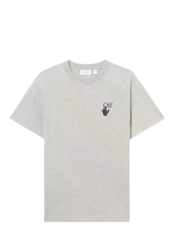 Off-White Logo-print T-shirt - Grey