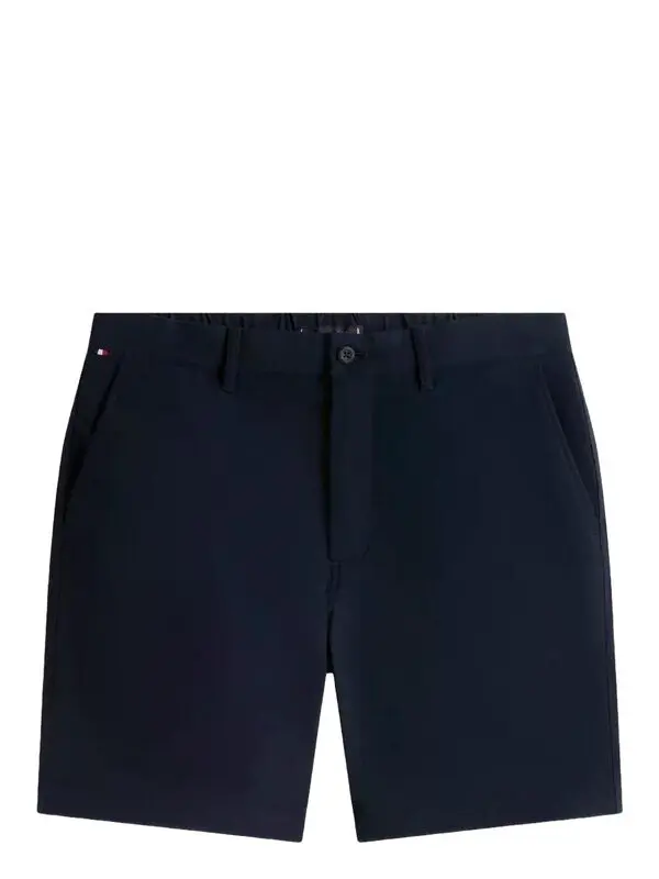Tommy Hilfiger Belt-loop Chino Shorts - Blue